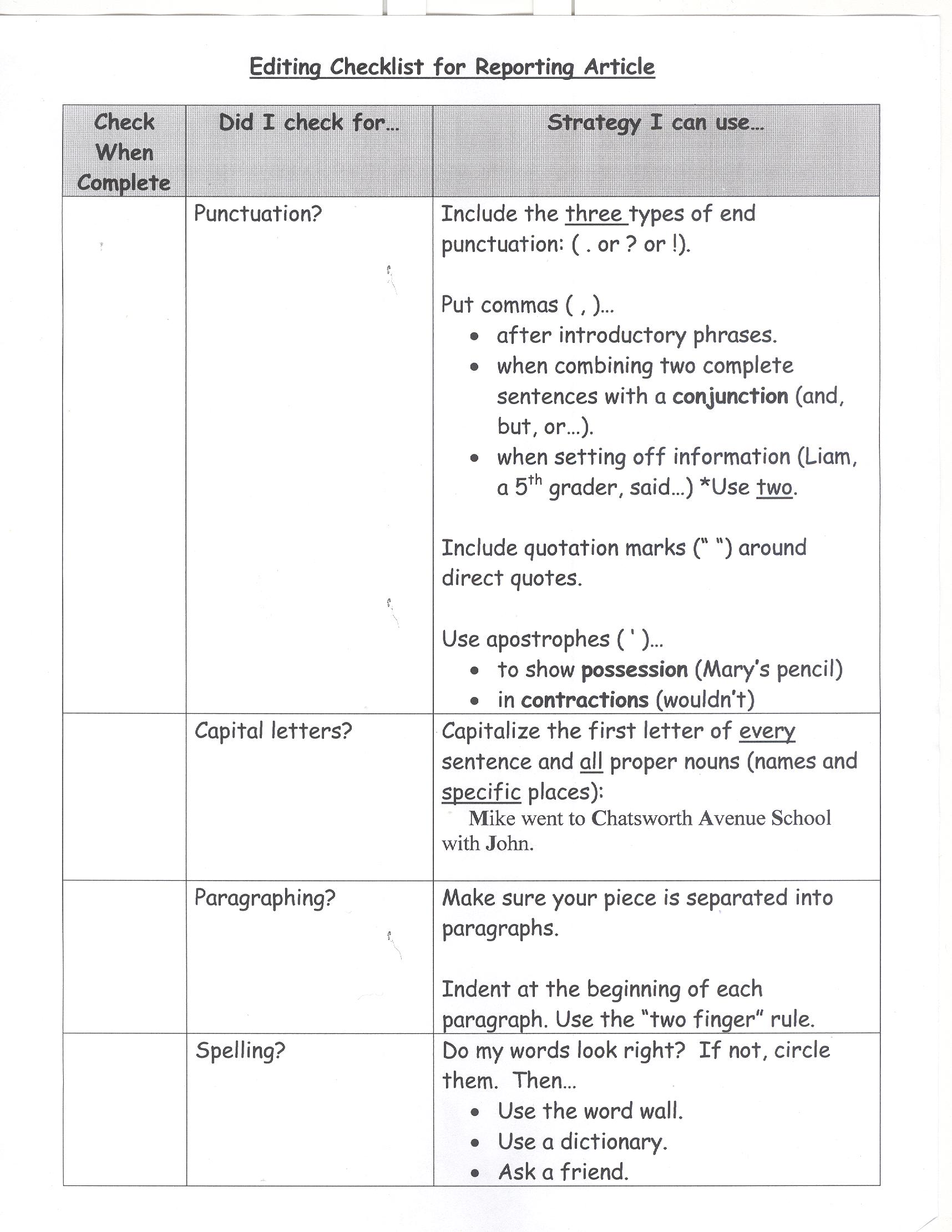 Grade 3 Writing Units of Study Home
